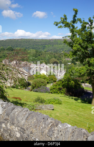 Village of Calver and Calver Edge, Derbyshire, England, United Kingdom ...