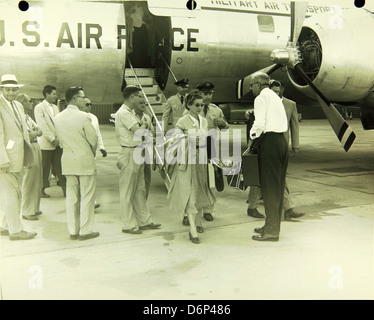 The Convair B-58 Hustler, known for its supersonic speed, is captured ...