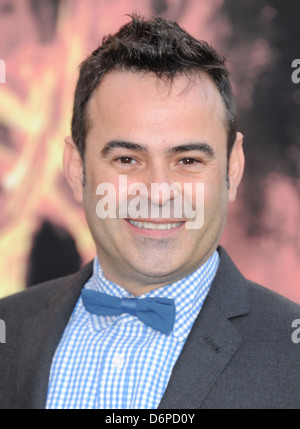 Nelson Ascencio at the Los Angeles Premiere of "The Hunger Games" held ...
