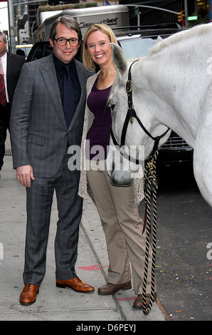 Erin Bolster and Tonk the horse 'The Late Show with David Letterman' at ...