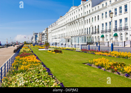 Eastbourne Sussex, seafront flower gardens flowers garden couth coast ...