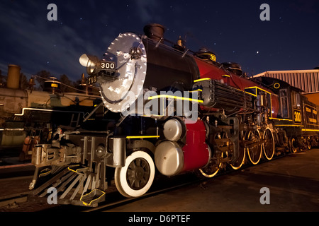 Steam Locomotive, Texas State Railroad, 1881, Rusk Texas Stock Photo ...