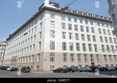 The Austrian Postal Savings Bank building, a modernist building in ...
