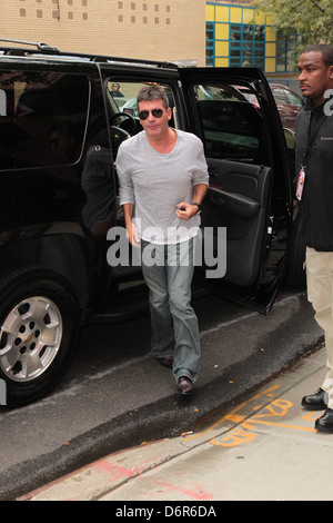 Simon Cowell outside Fox studios for 'The Wendy Williams Show' New York ...