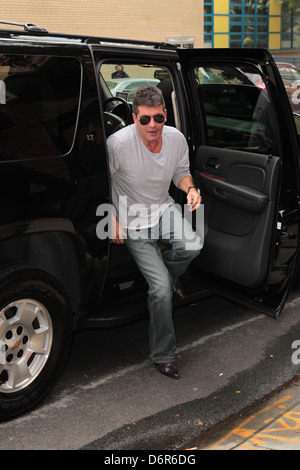 Simon Cowell outside Fox studios for 'The Wendy Williams Show' New York ...