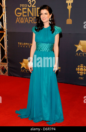Gabrielle Miller The 32nd Annual Genie Awards Arrival at the Westin Harbour Castle. Toronto ...