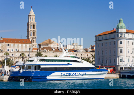 Ferry Terminal, Split, Croatia, Dalmatian Coast Stock Photo: 114919157 ...