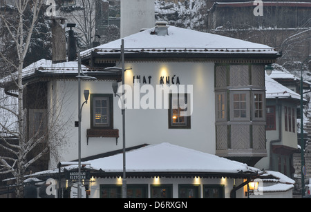 Inat Kuca (also known as Spite House), Sarajevo, Bosnia and Stock Photo ...