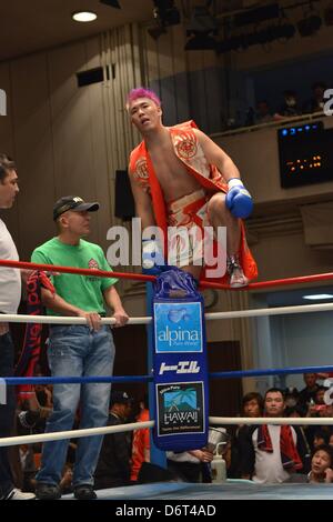 Kyotaro Fujimoto (JPN), APRIL 17, 2013 - Boxing : Kyotaro Fujimoto of ...