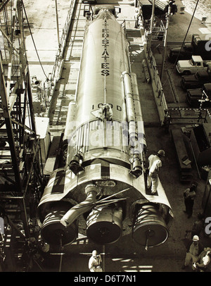 The Mercury spacecraft was the first crewed spaceflight program ...