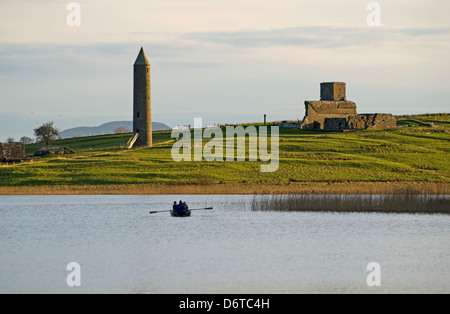 Devenish Island, Monastic Site, St Marys Abbey, Round Tower, Lower ...