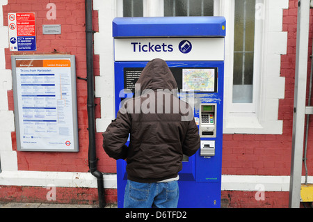 A Bus Ticket Vending Machine, London, England, UK Stock Photo - Alamy