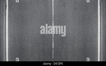 Structure of the asphalt, road marking. Close-up of animated road for ...