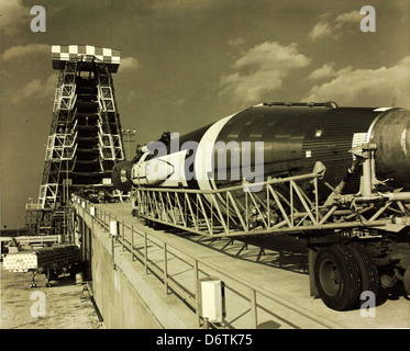 The Convair/General Dynamics Atlas transporter, used to transport ...