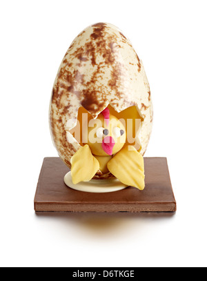 Easter chick surprise Stock Photo - Alamy