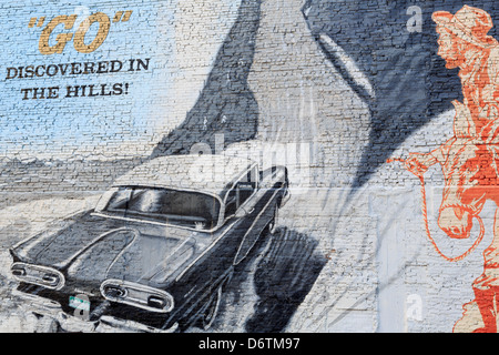 USA, Colorado, Denver, Mural on California Street Stock Photo - Alamy