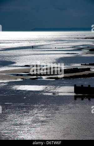 Hastings Beach after a spring rain storm Stock Photo - Alamy