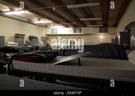 Nuclear Bunker Dorm Stock Photo - Alamy