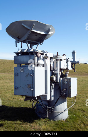 Cold War Radar Dish Stock Photo - Alamy