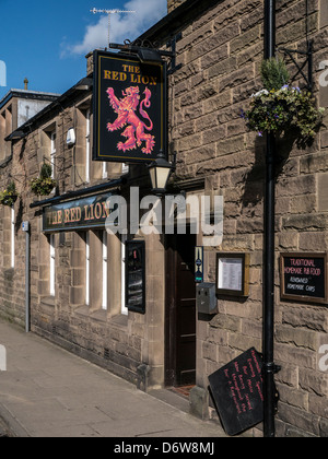 BAKEWELL, DERBYSHIRE, UK - APRIL 18, 2013: Exterior view of Purdy's, a ...