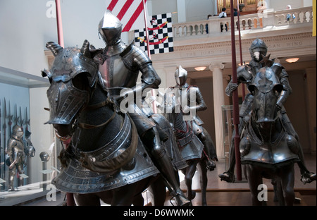 The Arms and Armour gallery in the Metropolitan Museum of Art, (Met ...