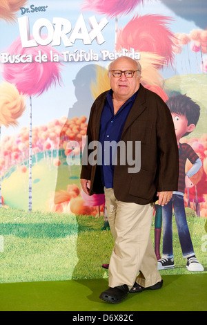 Danny DeVito The Lorax - photocall held at the Dorcester. London ...