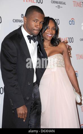Katonya Breaux Riley and Frank Ocean attend the TIME's 100 Most ...