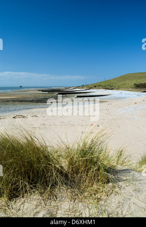 sand dunes and beach aberthaw saltmarsh nature reserve rhoose vale of ...