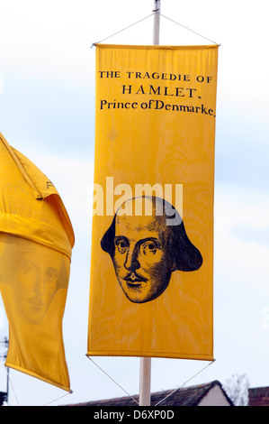 William Shakespeare banner Stock Photo - Alamy