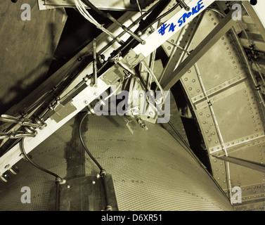 A photograph of the Little Joe 2 rocket, developed by Convair/General ...