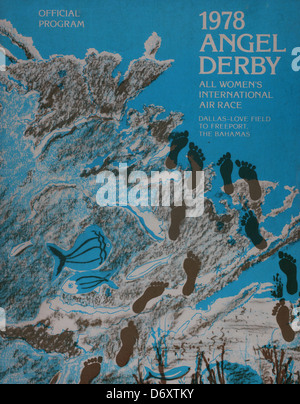 The 1978 Angel Derby program cover features a notable representation of ...