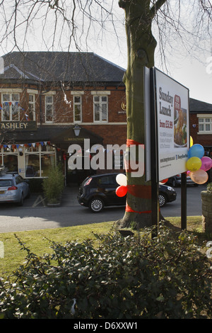 Ashley Hotel in Worksop, Notts, England, UK Stock Photo - Alamy