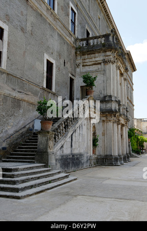 The first terrace or Vialone flight of steps leading to the elegant ...