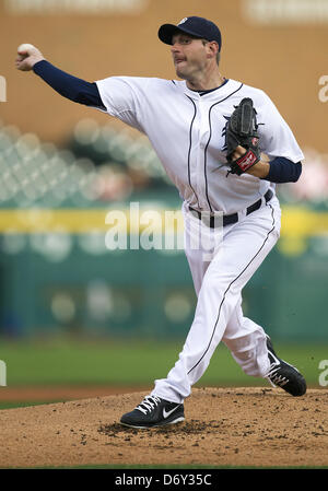 Detroit Tigers starting pitcher Max Scherzer (37) plays in the ...