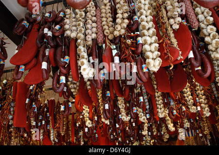 Delicatessen butcher's sell Pastırma or bastirma or basturma is a ...