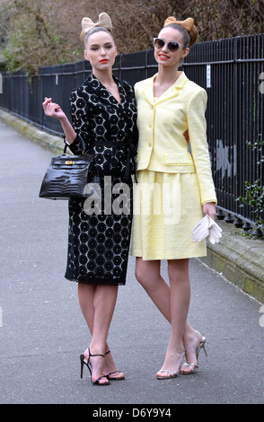 Sarah Morrissey Models Sarah Morrissey and Thalia Heffernan launch ...