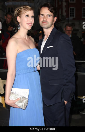Jimmy Carr and partner Karoline Copping attending The Pride of Britain ...