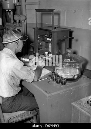 A photograph from Hopewell, Virginia, showing an unidentified group ...