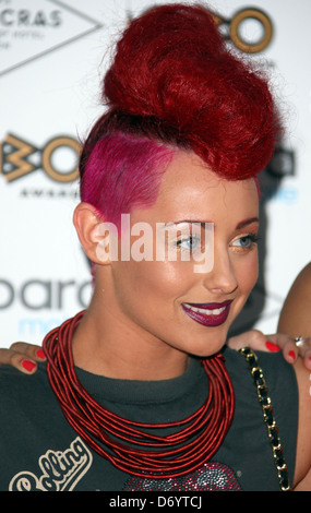 Rebecca Creighton of Belle Amie The MOBO Awards 2011 nominations launch ...