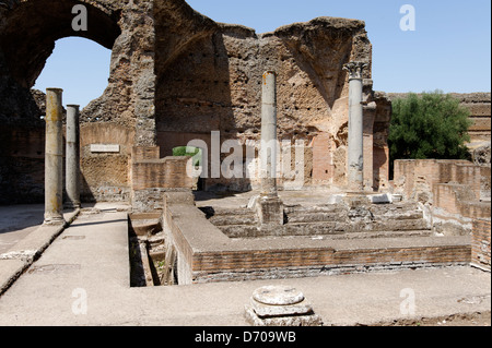 The Thermae con Heliocaminus which are the oldest baths at Villa ...