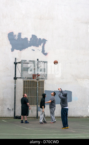 Pickup game of basketball Stock Photo - Alamy