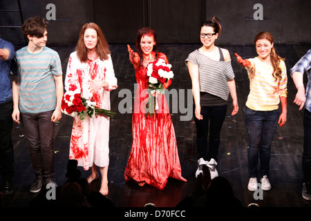 Christy Altomare Opening night curtain call for the MCC production of ...