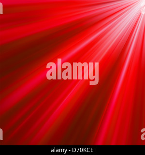 Red luminous rays Stock Photo - Alamy