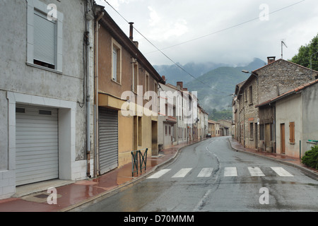 The village of Axat France Stock Photo - Alamy