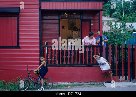 Street scene, Ponce, Puerto Rico, city center Stock Photo - Alamy