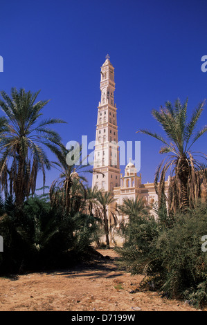 Mosque, Tarim, Yemen, Middle East Stock Photo - Alamy