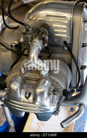 wooler motorcycle engine Stock Photo - Alamy