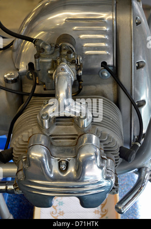 wooler motorcycle engine Stock Photo - Alamy