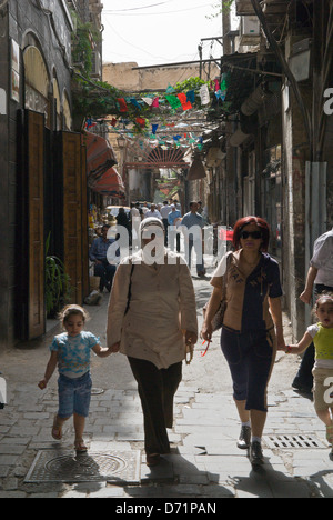 Historic street in Damascus, Syria Stock Photo - Alamy