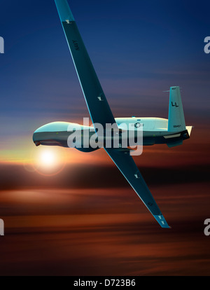 Northrop Grumman MQ-4C Triton U.S Navy unmanned broad area maritime ...